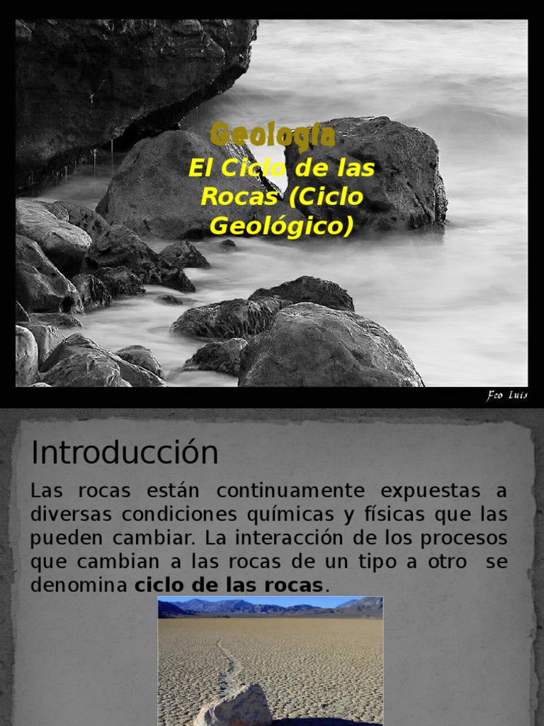 El Ciclo de Las Rocas (Ciclo Geológico) | PDF | Ciencia y matemáticas