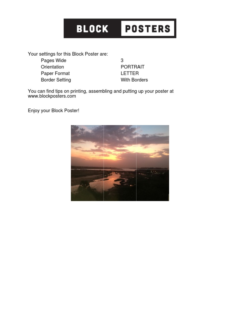 Create Custom Block Posters Guide | PDF