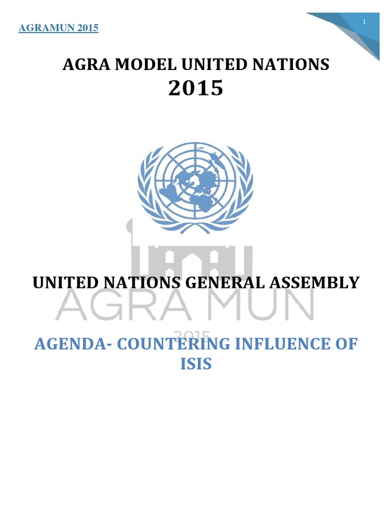 Agra mun Background guide disec (1).pdf | Islamic State Of Iraq And The ...