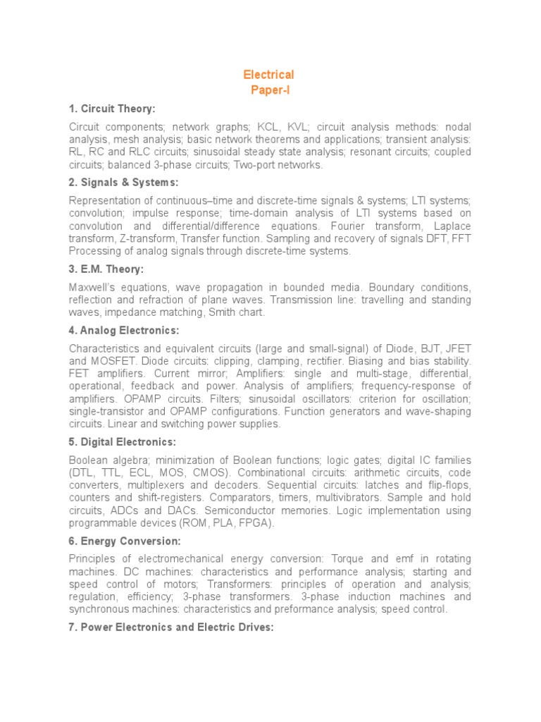 Comprehensive Electrical Engineering Guide | PDF | Frequency Modulation ...