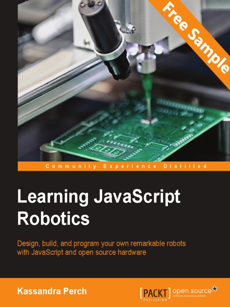 Learning Javascript Robotics Sample Chapter Arduino Installation Computer Programs 