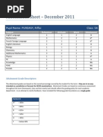 Sample End of Term Report | PDF | Motivation | Motivational