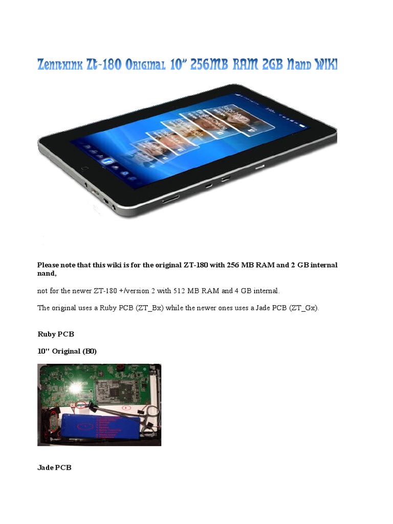 ZT 180 | PDF | Android (Operating System) | Secure Digital