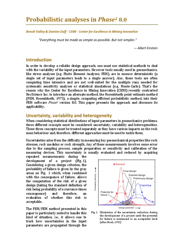Probabilistic Analysis | PDF | Monte Carlo Method | Finite Element Method