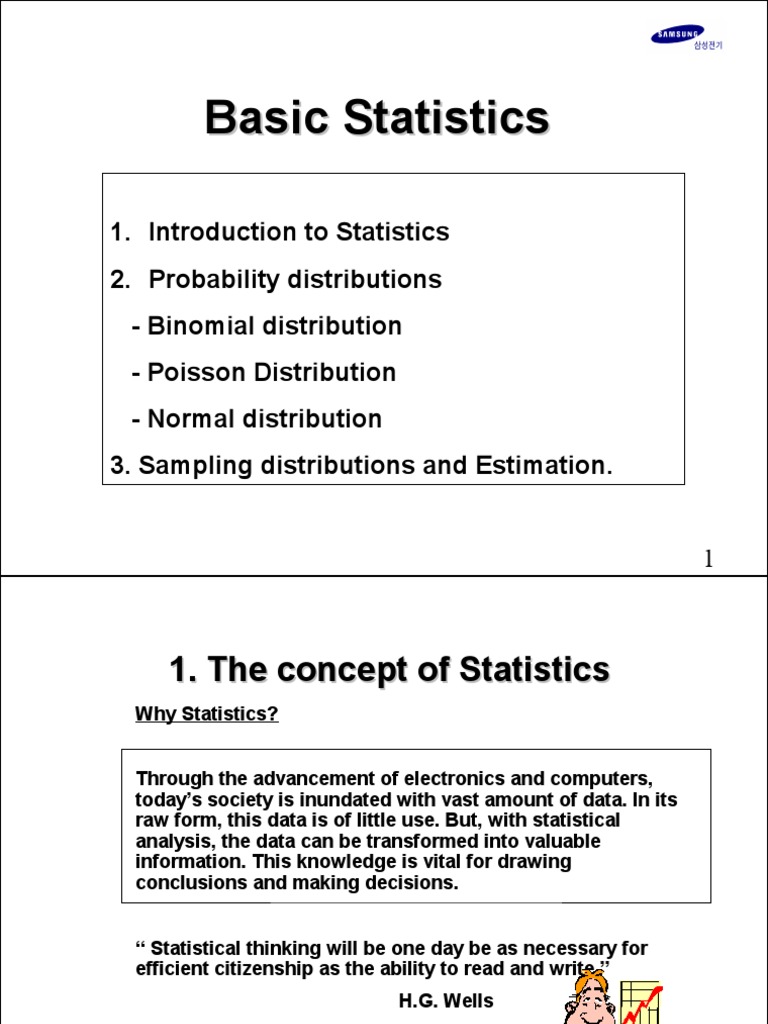 D2 Basic Stat | PDF | Variance | Statistics