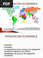Teoría de La Integración Económica | PDF | Integración económica ...