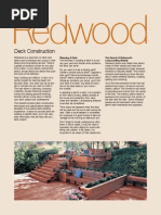 Winnipeg Wood Deck Construction Guide | PDF | Stairs | Deep Foundation