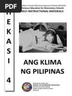 AP Aralin 5 Mga Salik Na May Kinalaman Sa Klima NG Bansa | PDF