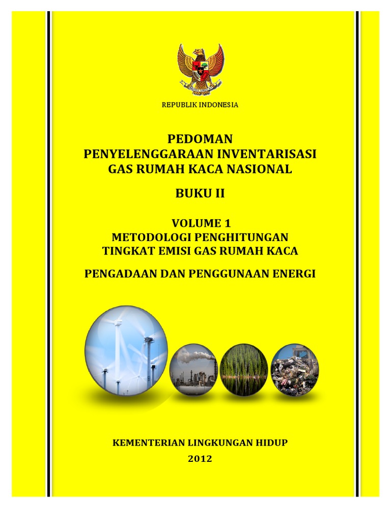 Pedominventarisasi Emisi Gas Rumah Kaca Sektor Energian Energi | PDF