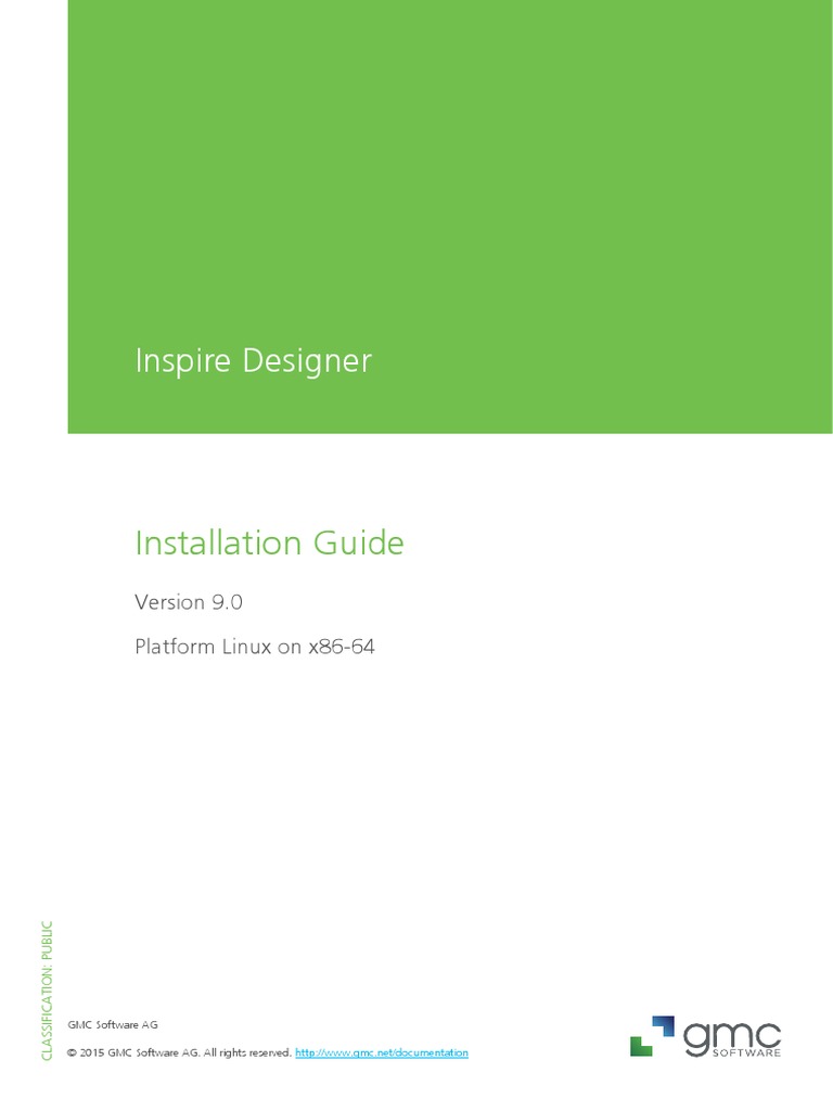 InspireDesigner LINUX 64 Installation Guide V9.0.0.2 | PDF | Installation (Computer Programs ...