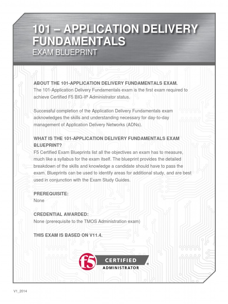 Blueprint App Delivery Fundamentals Exam | PDF | Transmission Control ...