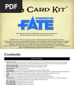 Fate Core Character Sheet PDF | PDF | Role Playing Games | Psychology