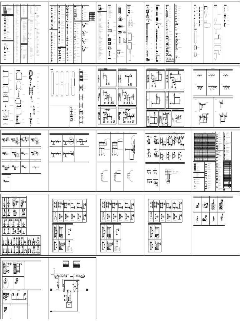 Piping and Instrument Diagram (P&ID) Legend and Abbreviations | PDF ...
