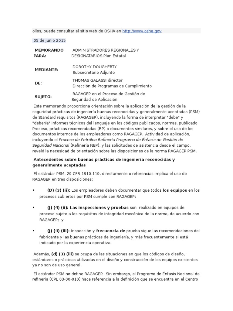 RAGAGEP | PDF | Ingeniería | Diseño