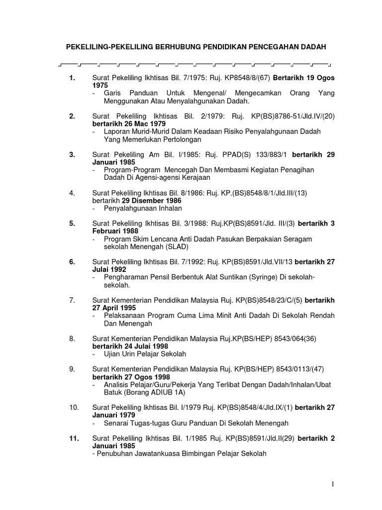 114 SEMUA PEKELILING - KPM Edisi 2 (1) - 1 PDF | PDF