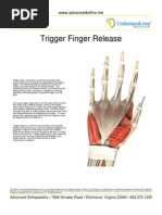 Trigger Finger | PDF | Surgery | Finger