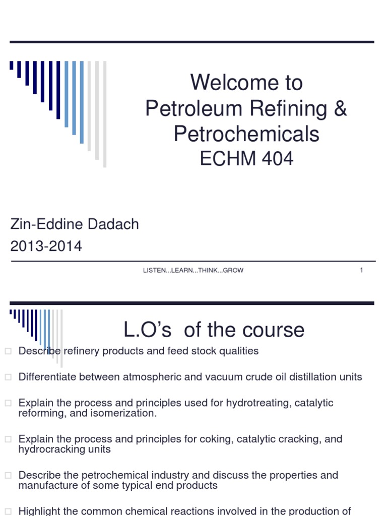 Petroleum Refining & Petrochemicals | PDF | Petroleum | Viscosity