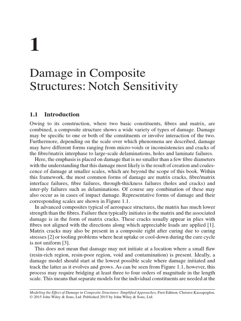 (Doi 10.1002/9781119013228.Ch1) Kassapoglou, Christos - Modeling the Effect of Damage in ...