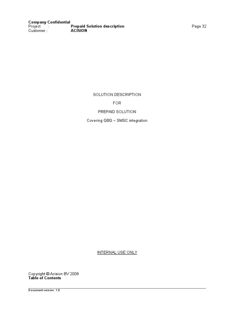 Configuration Model Description GBG SMSC V1 - 0 | PDF | Short Message ...