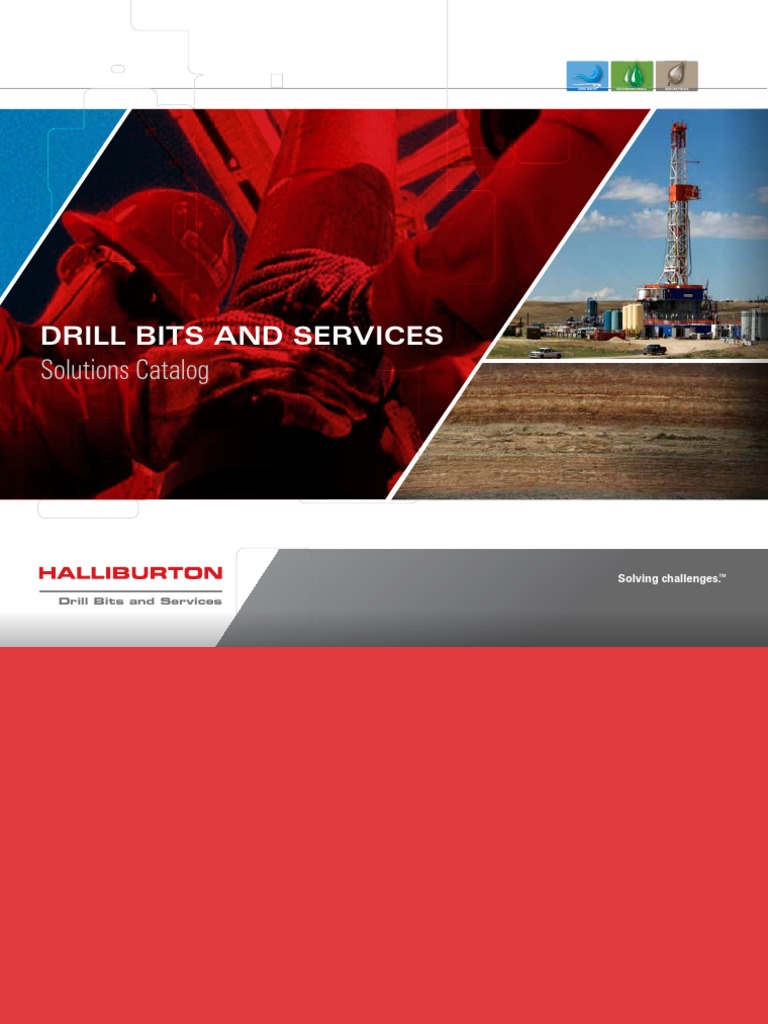 Halliburton - Drill Bits and Services - Catalog PDF | PDF | Drilling | Wear