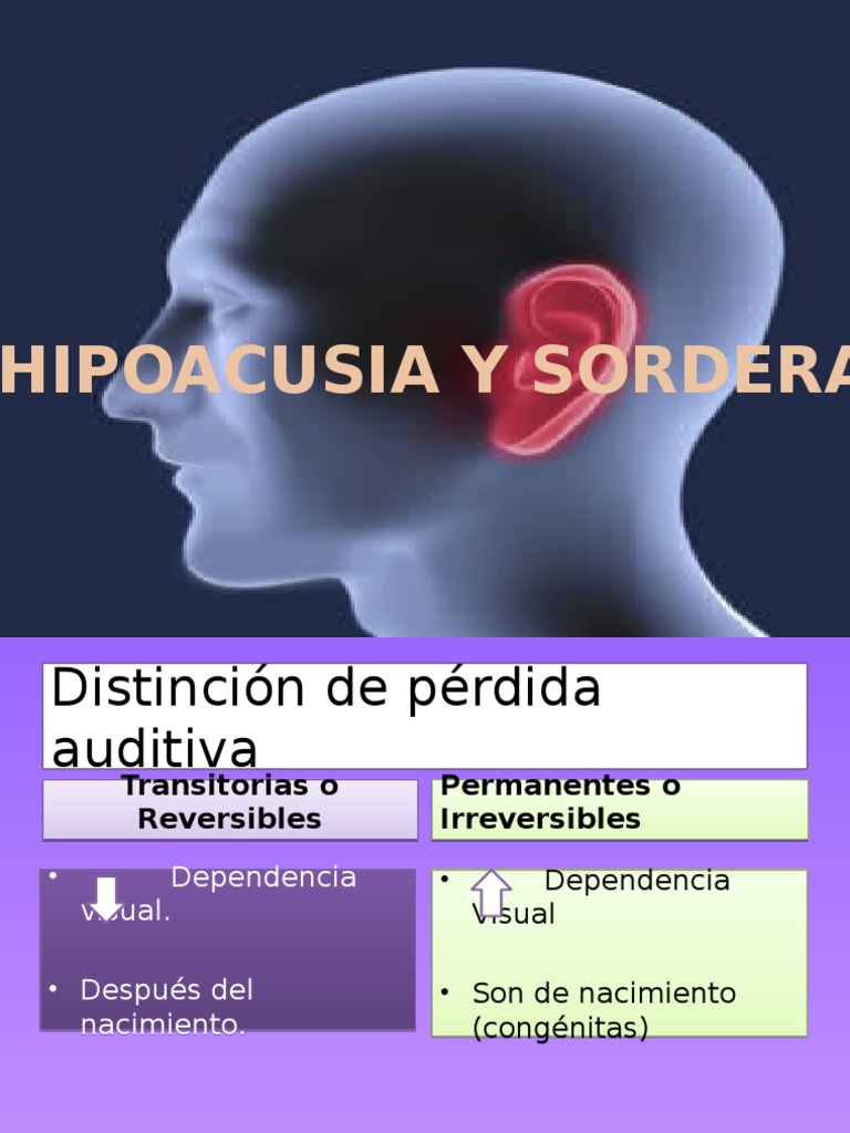 Audicion y Sordera Tercer Parcial | PDF | Aquisición de idioma | Oído