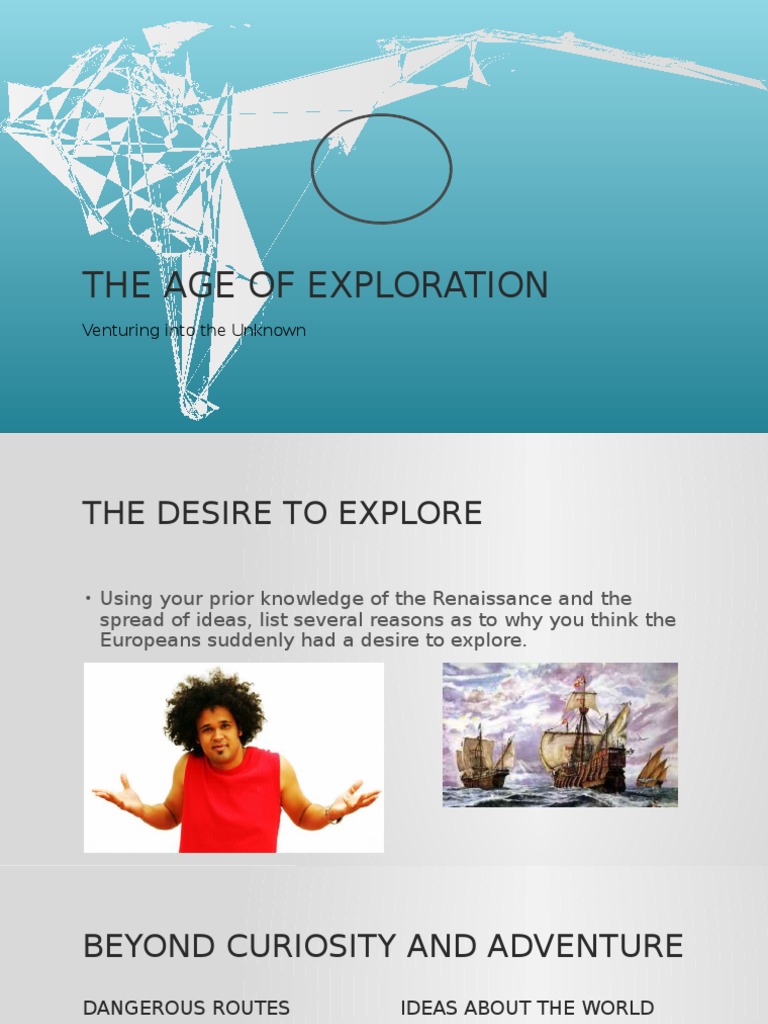 Reasons for European Exploration | PDF | Age Of Discovery | Trade