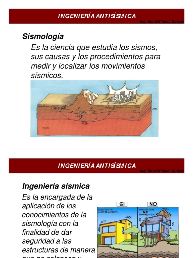 Clases Sismologia | Terremotos | Tsunami