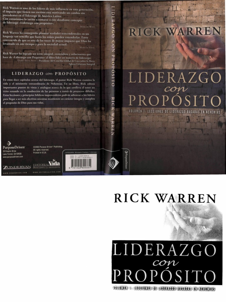 Liderazgo Con Propósito Rick Warren | PDF