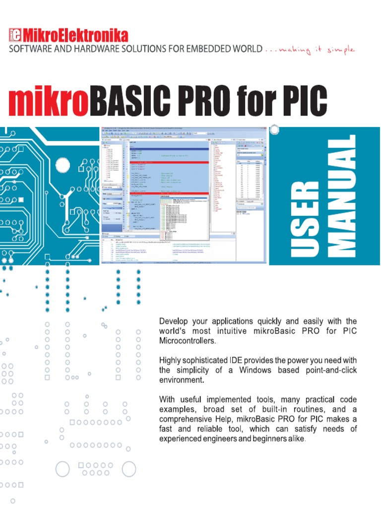 Mikrobasic Pic Pro Manual v101 PDF | PDF