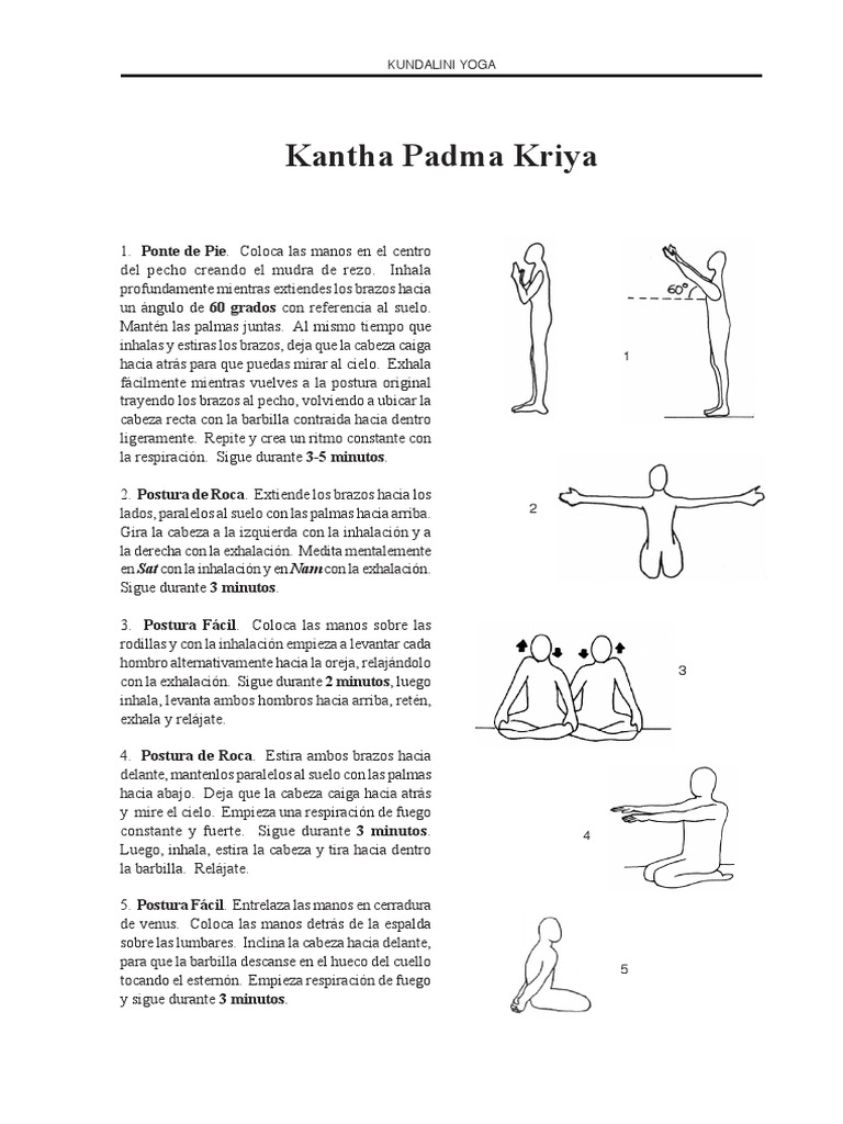 Kriya - Chakra 5 KANTHA PADMA - Loto Garganta | PDF | Yoga | Kundalini