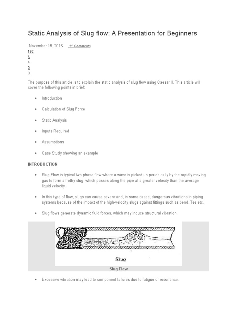 Slug Flow | PDF | Fluid Dynamics | Force