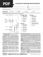 Medigrip Sizing Chart | PDF | Clinical Medicine | Limbs (Anatomy)