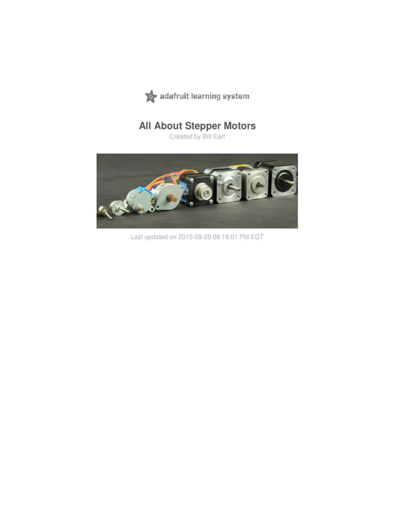 Analyze Stepper Motor and Drives - Complete | PDF | Electric Motor | Mosfet