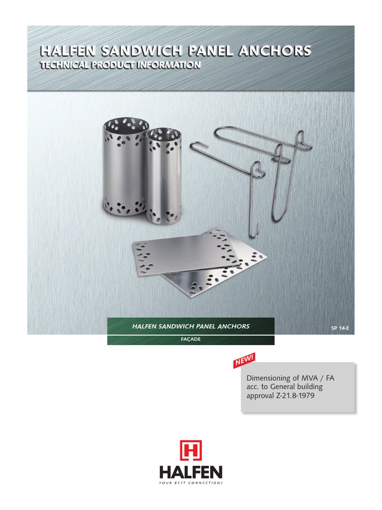 Sandwich Panel Anchors - Precast Concrete | PDF | Thermal Insulation ...