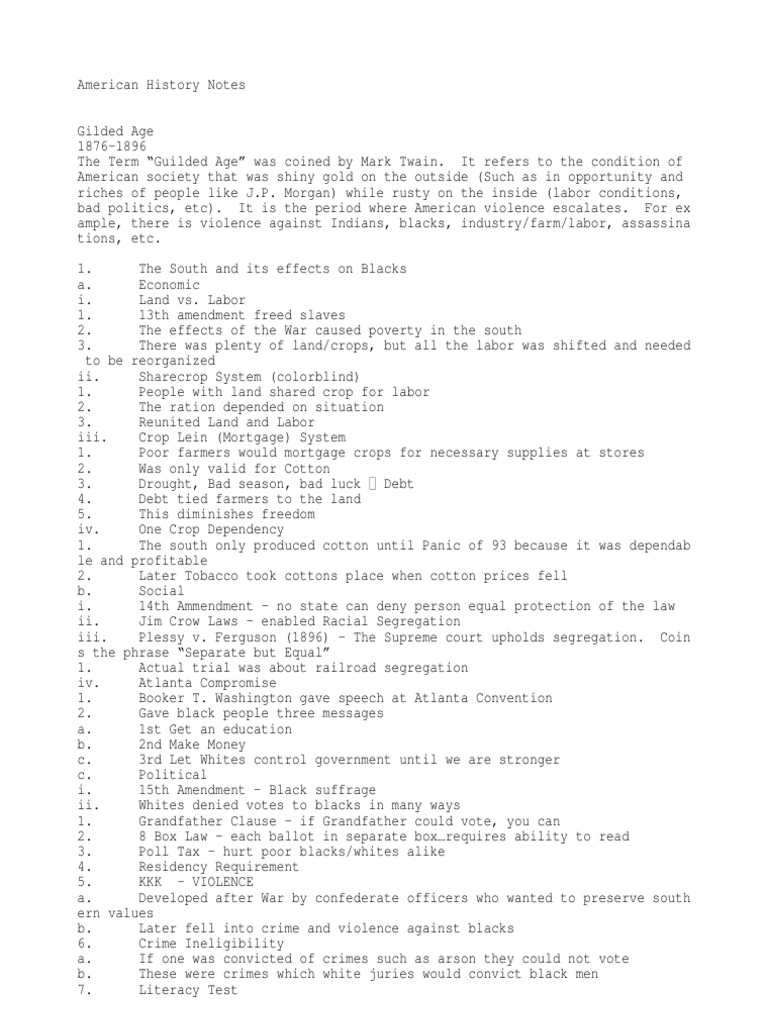 American History (1876-Present) | PDF | William Howard Taft | People's ...