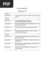 10th Class Chemistry Practical Book | PDF