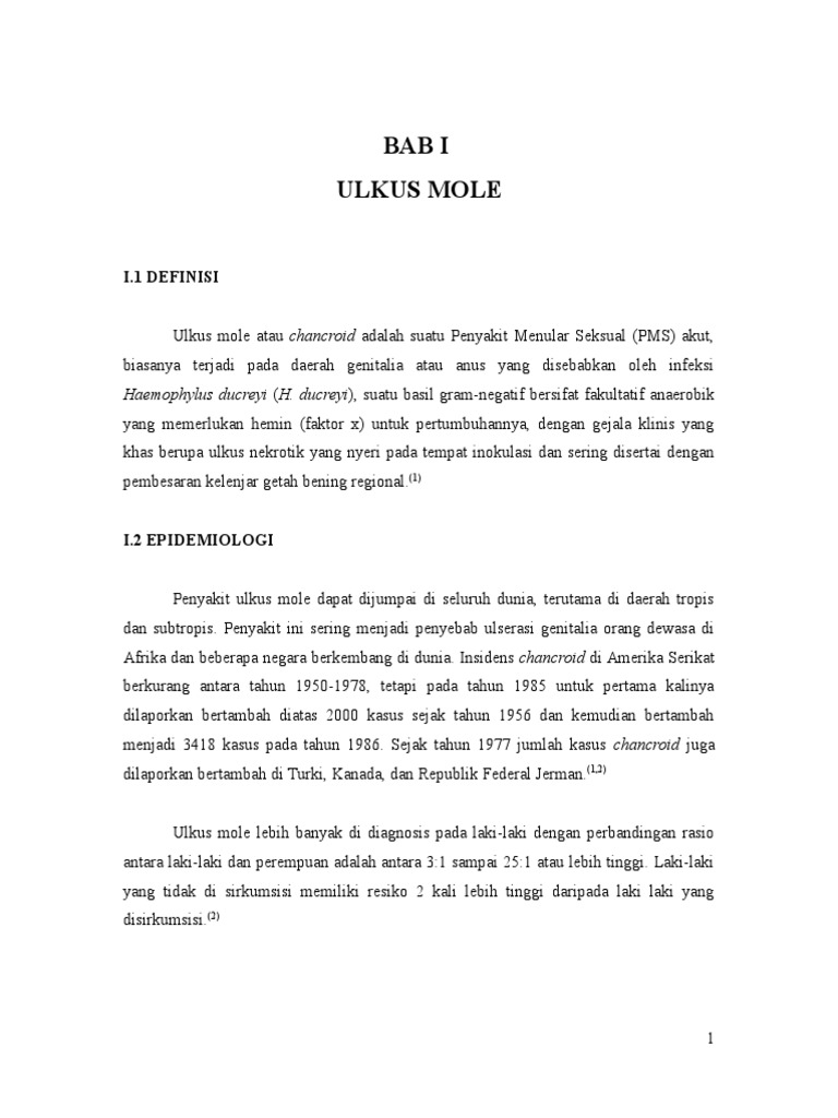 Perbedaan Ulkus Mole Dan Ulkus Durum | PDF