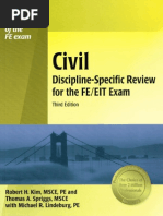 FE Civil Review With 800 Solved Problems Islam 2018 | PDF | Science ...