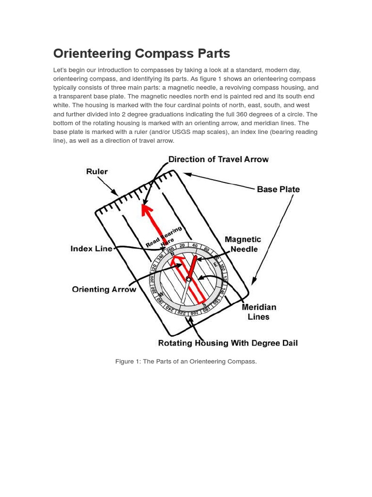 Orienteering Compass Usage | PDF | Compass | Longitude