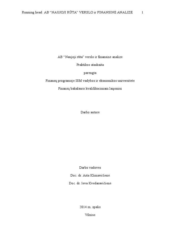 Praktikos Ataskaita 2 | PDF