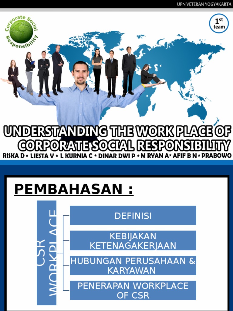 Understanding The Workplace of CSR | PDF
