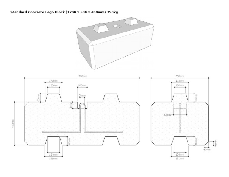 Standard Concrete Lego Block | PDF