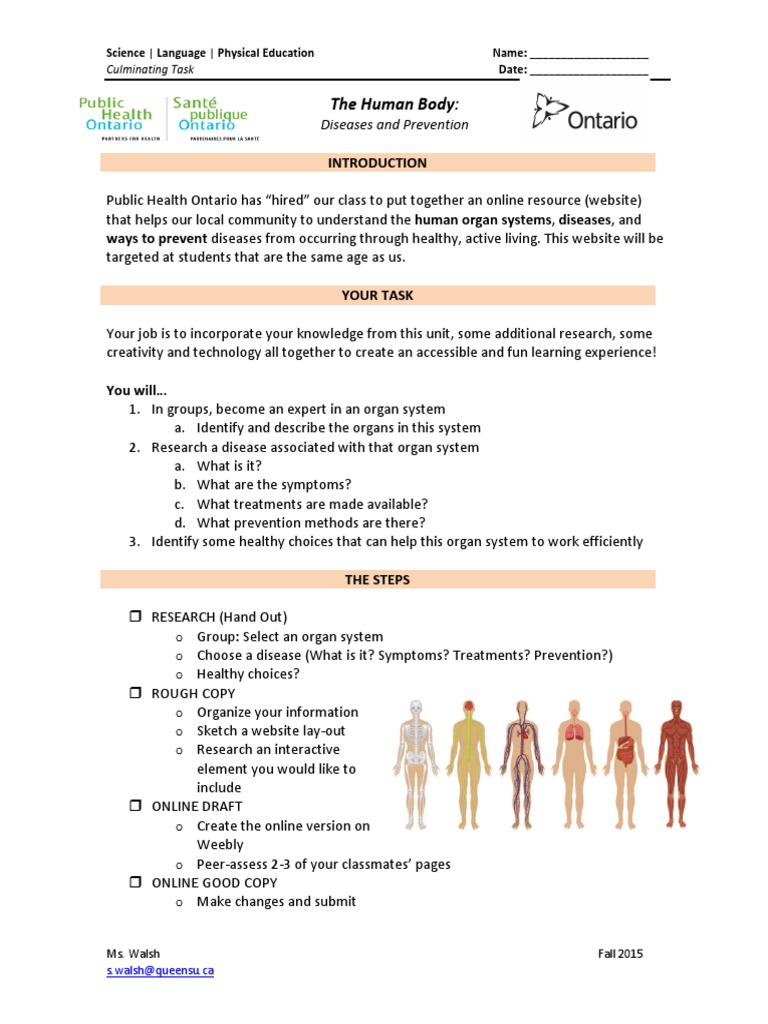 Human Body Systems and Health Guide | PDF | Science | Learning