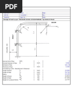 Davit Design and Support Calculation | PDF | Strength Of Materials | Fatigue (Material)