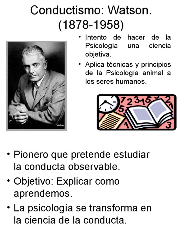 Conductismo de Watson | PDF | Empirismo | Sicología