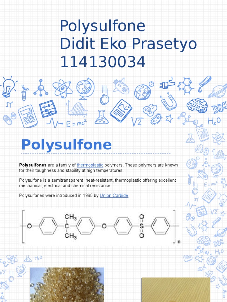 Poly Sulfone | Download Free PDF | Chemical Compounds | Chemistry