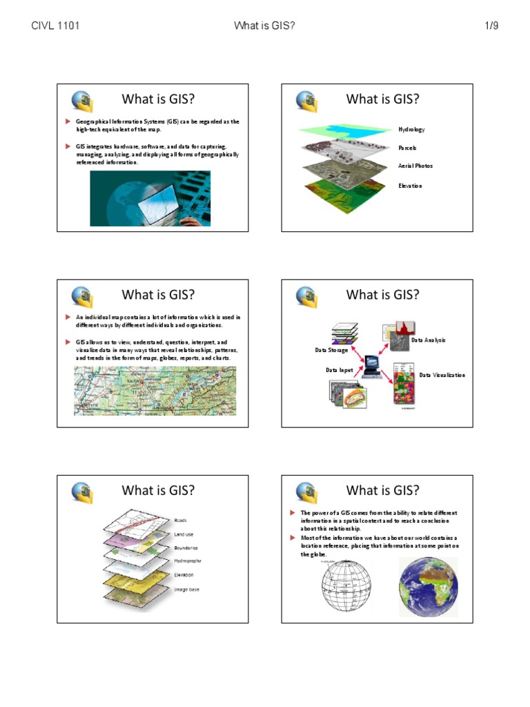 What Is GIS? What Is GIS? | PDF | Geographic Information System ...