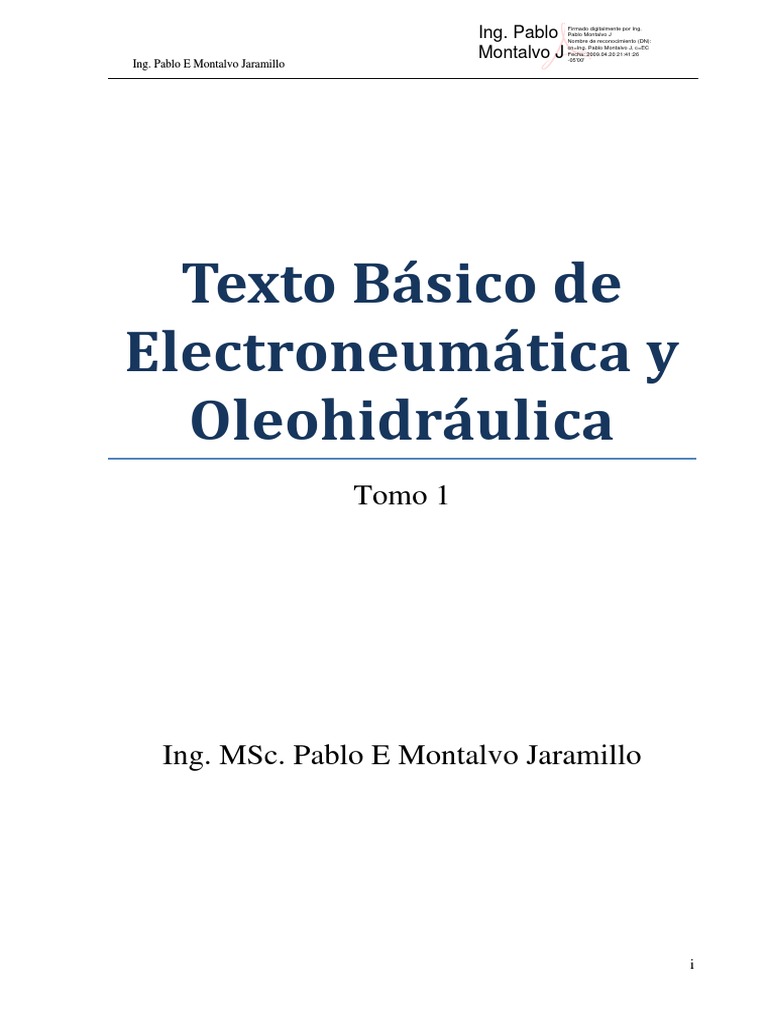 Texto de Neumática y Electroneumática | PDF | Presión | Atmósfera