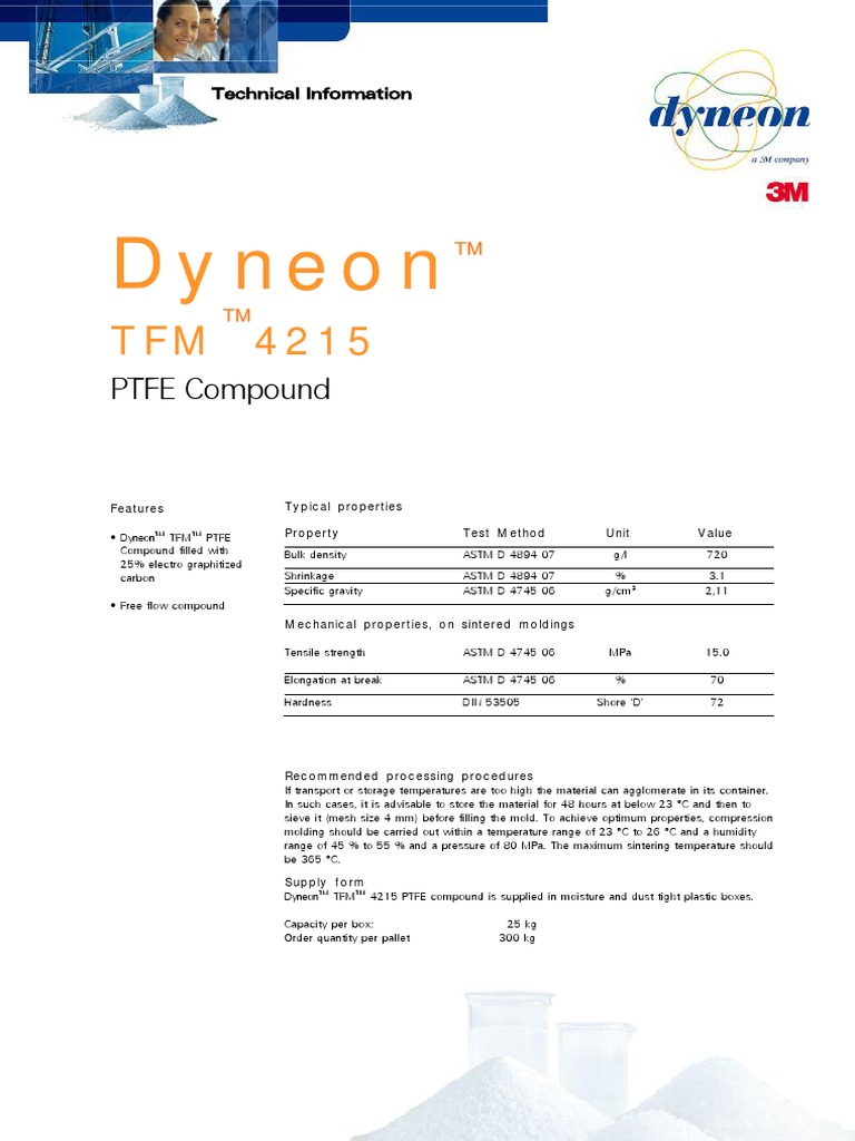 TFM 4215 | PDF | Chemistry | Materials
