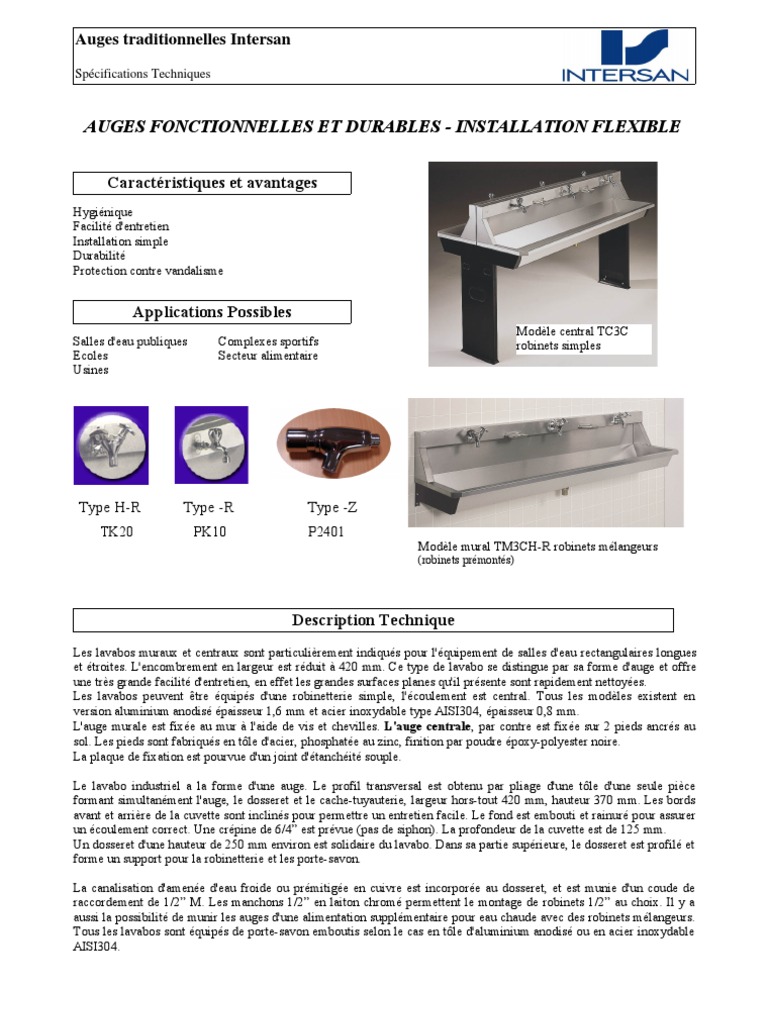 Auges Fonctionnelles Et Durables - Installation Flexible ...